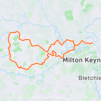 First 50 miler this year | 80.6 km Cycling Route on Strava
