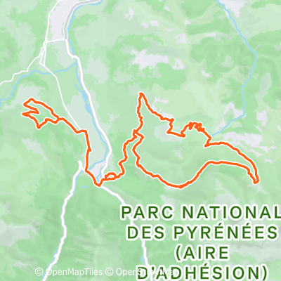 mtb hautacam | 49.0 km Cycling Route on Strava