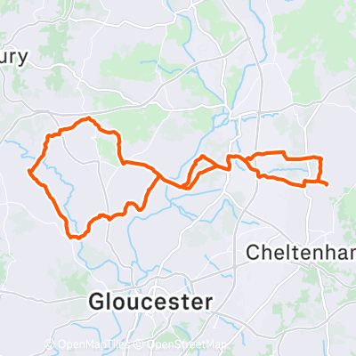 Ashleworth Hub. | 43.7 mi Cycling Route on Strava