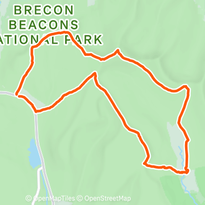 Central Peaks of the Brecon Beacons | 10.8 mi Hiking Trail on Strava