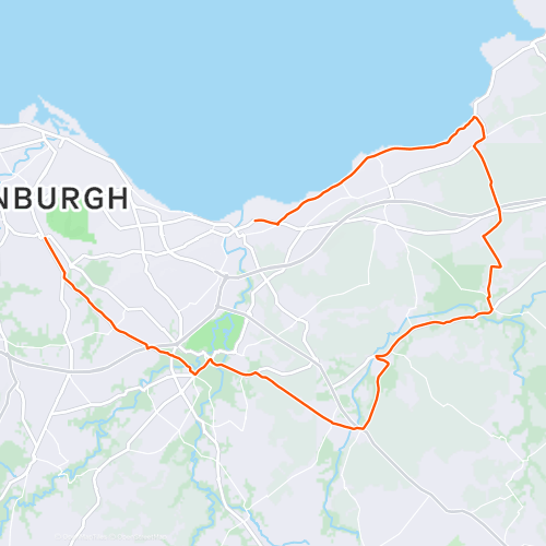 Dalkeith - Pathhead - Longniddry - Musselburgh | 46.4 km Road Cycling ...