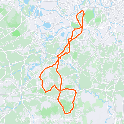 Coldharbour Fun | 99.6 km Cycling Route on Strava