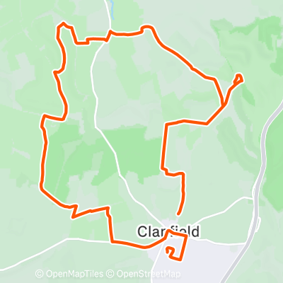 Clanfield challenge 20k | 20.0 km Running Route on Strava