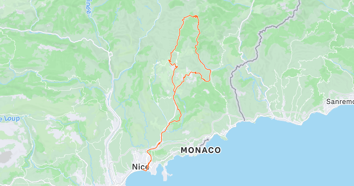 Nice Authion Circuit | Strava