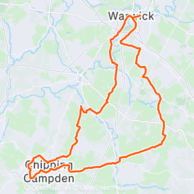 myton 100km ride | 64.2 mi Cycling Route on Strava