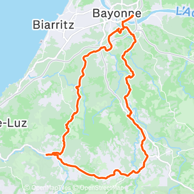 bayonne-espelette | 60.3 km Cycling Route on Strava