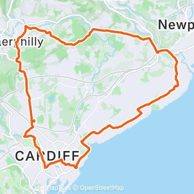 Caerphilly - Newport | 33.9 mi Cycling Route on Strava