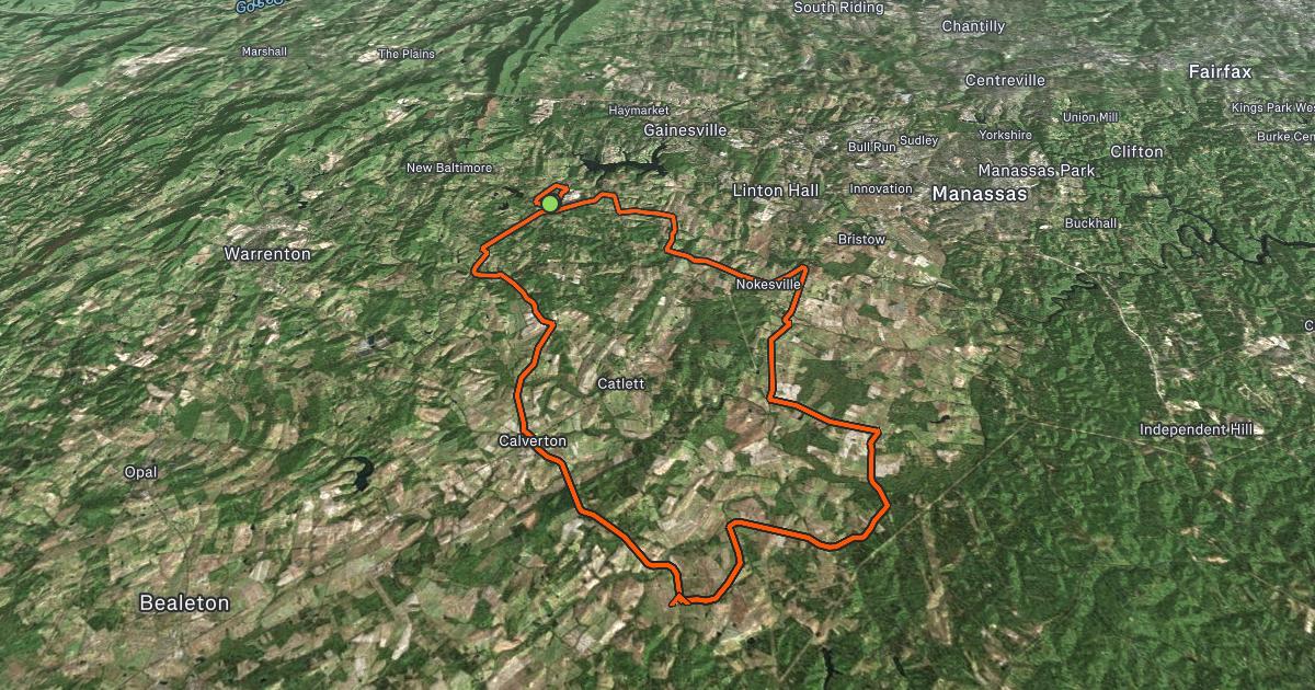 Vint Hill Loop | Strava