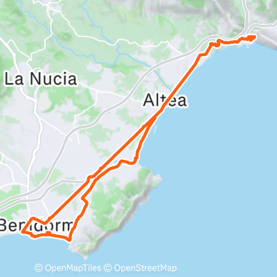 Benidorm basterds | 40.1 km Cycling Route on Strava