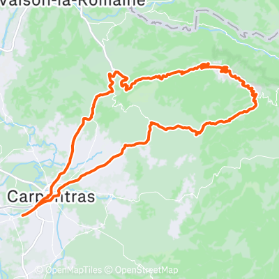TDF 24 - 17th July - 'Short' Ventoux 82km | 81.9 km Cycling Route on Strava