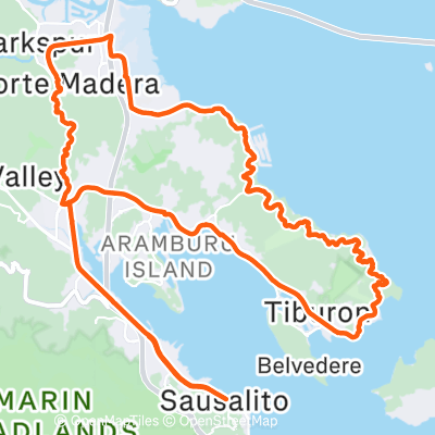 Paradise Loop | 26.6 mi Cycling Route on Strava