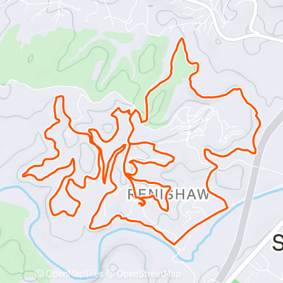 Renishaw Trails 19km/417m ascent | 18.9 km Mountain Biking Trail on Strava