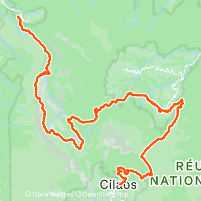 Reco Bourbon | 74.8 km Running Route on Strava