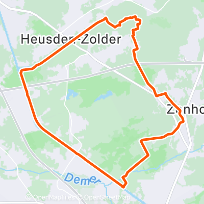 ZOLDER-KURINGEN-ZONHOVEN-ZOLDER | 28.9 km Running Route on Strava