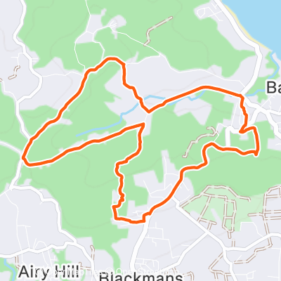 HC training #7d | 7.2 mi Running Route on Strava