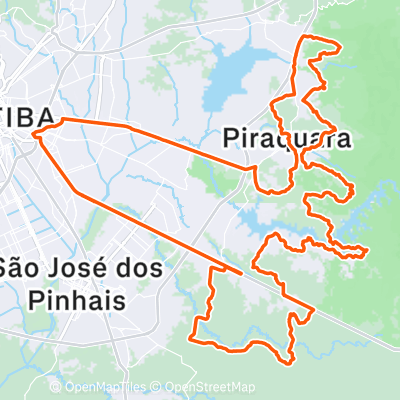 Roça Nova Sanepar Vinho | 132.4 km Cycling Route on Strava