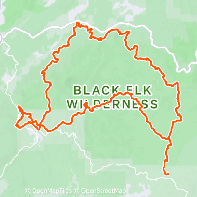 Black Elk Wilderness | 32.1 mi Running Route on Strava