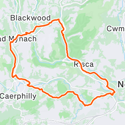 Risca Loop | 45.6 km Cycling Route on Strava