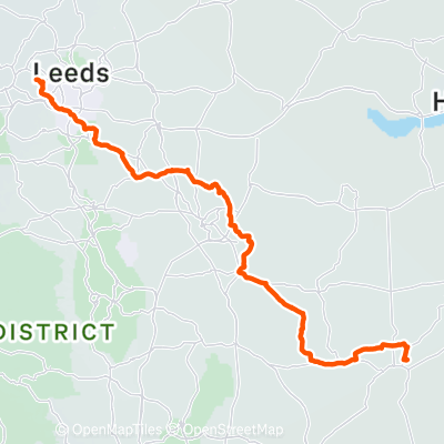 Nettleham avoiding wakey and Donny | 138.3 km Cycling Route on Strava