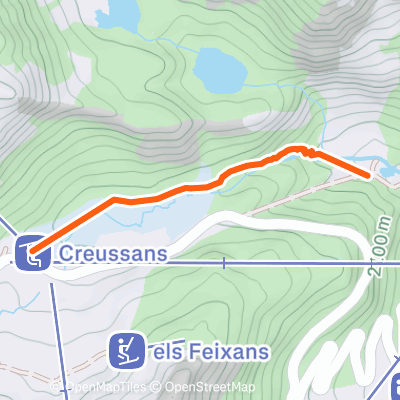 La Canaleta's alongside line | 0.7 mi Backcountry Skiing Route on Strava