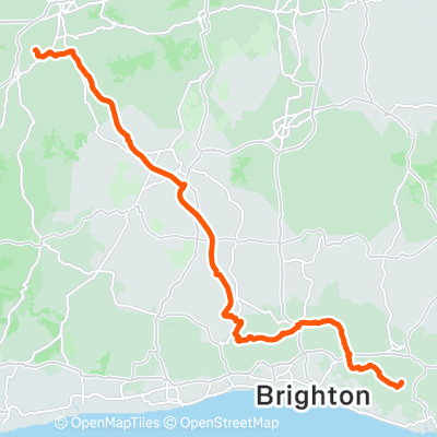 Endurance Challenge | 50.4 mi Running Route on Strava