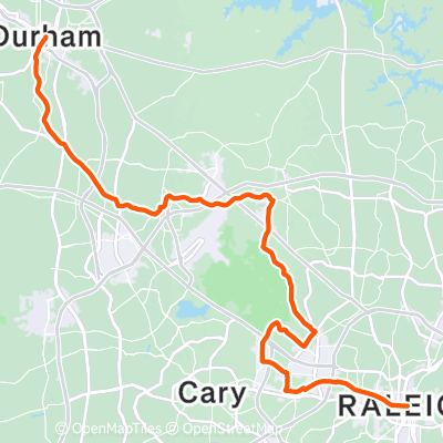 Raleigh "The fun way" | 33.4 mi Cycling Route on Strava