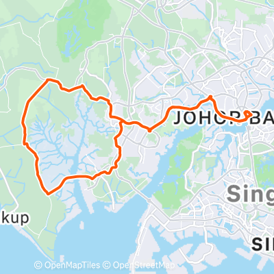 Pekan Nanas - Pulai Loop | 106.1 km Cycling Route on Strava