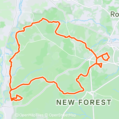 New Forest 70KM | 71.6 km Cycling Route on Strava
