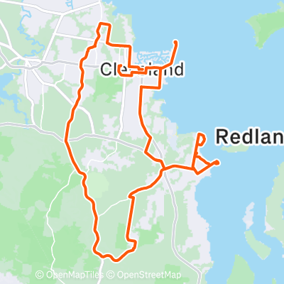 Hill Loop via Mt Cotton | 56.8 km Cycling Route on Strava