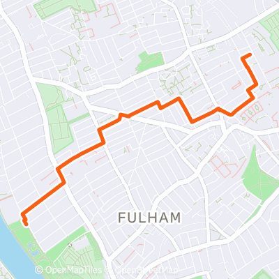 To the Thames and Back | 2.9 km Running Route on Strava