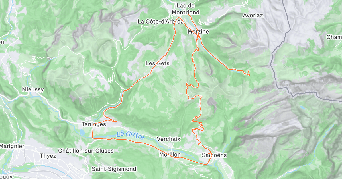 Morzine, Taninges, col du Joux-Plain, min d'Or, Morzine | Strava