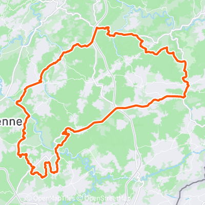 zaterdag | 122.8 km Cycling Route on Strava