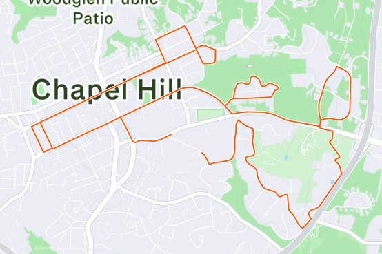 Course Maps – Tarheel 10 Miler