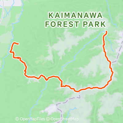 kaimanawa ranges day 2 | 28.0 km Running Route on Strava