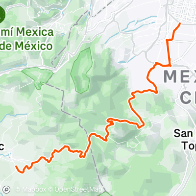 Ajusco-Xalatalco | 122.4 km Cycling Route on Strava