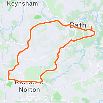 Flattish Steady | 46.8 km Cycling Route on Strava