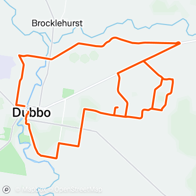 Dubbo 400 in 60km | 63.0 km Cycling Route on Strava