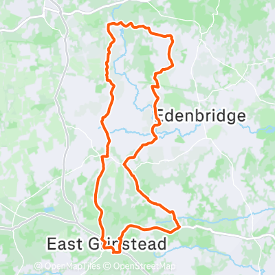 WPT Edenbridge | 41.3 km Cycling Route on Strava