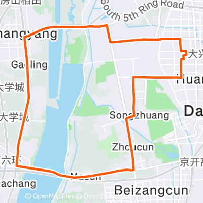 2h 35km标准圈 | 35.0 km Cycling Route on Strava