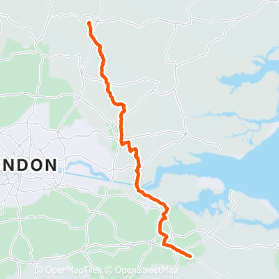 Bearsted to Stortford (Easter 2021) | 59.9 mi Cycling Route on Strava