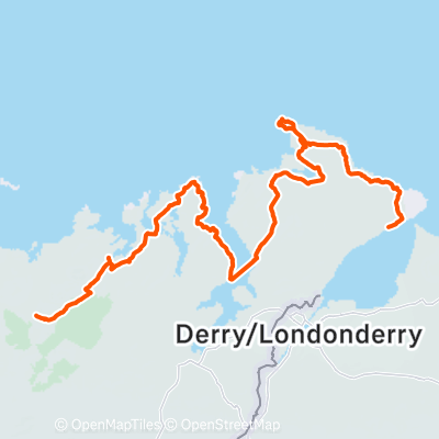 Moville - Gweedore Day 114 miles 9 k | 114.5 mi Cycling Route on Strava