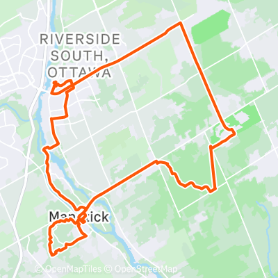 Touring 2: Tour de Manotick | 36.2 km Cycling Route on Strava