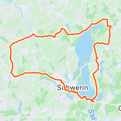 100km Lützow-Schweriner See | 101.3 km Running Route on Strava