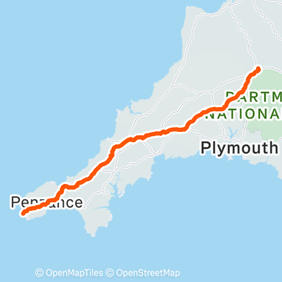 LeJog | 106.2 mi Cycling Route on Strava