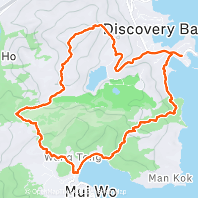 Tigers Head to Mui Wo and Back Through Nim Sha Wan | 15.0 km Running ...