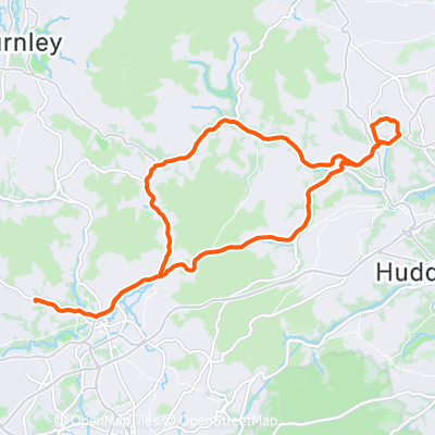 Shibden Wall | 77.1 km Cycling Route on Strava