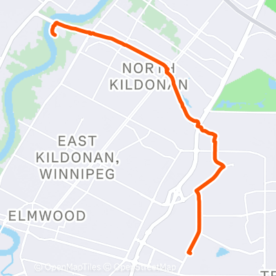 East Kildonan Park | 8.9 km Cycling Route on Strava