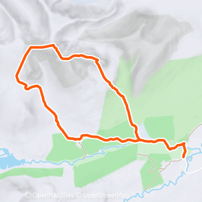Stob Ghabhar Solitude | 10.4 mi Trail Running Route on Strava