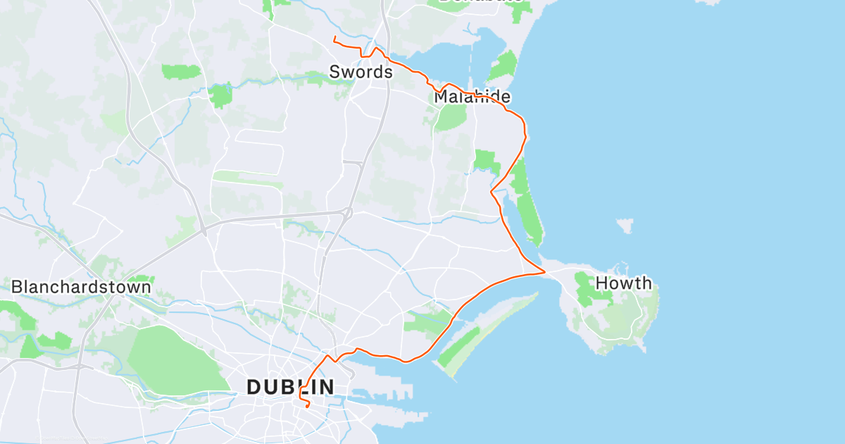 Thursday evening commute | Strava