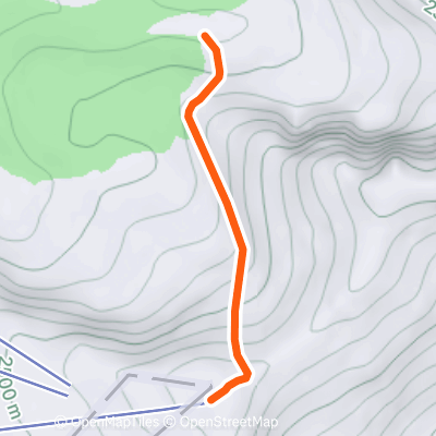 Delirium Dive | 0.9 mi Backcountry Skiing Route on Strava